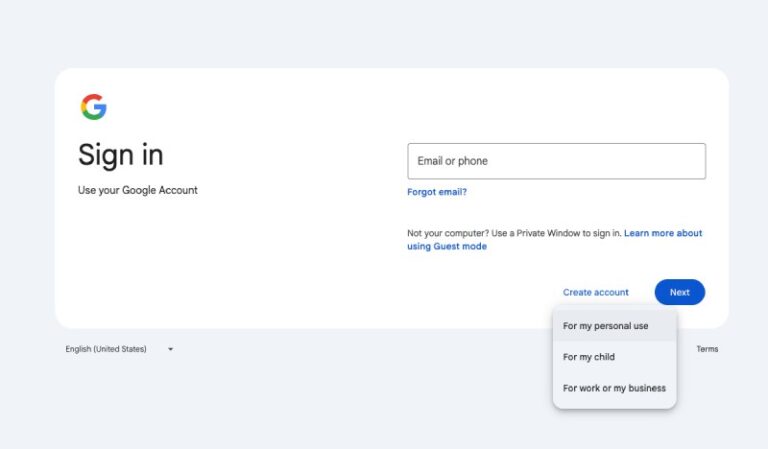 How To Create A Google Account Using An Existing Email Address